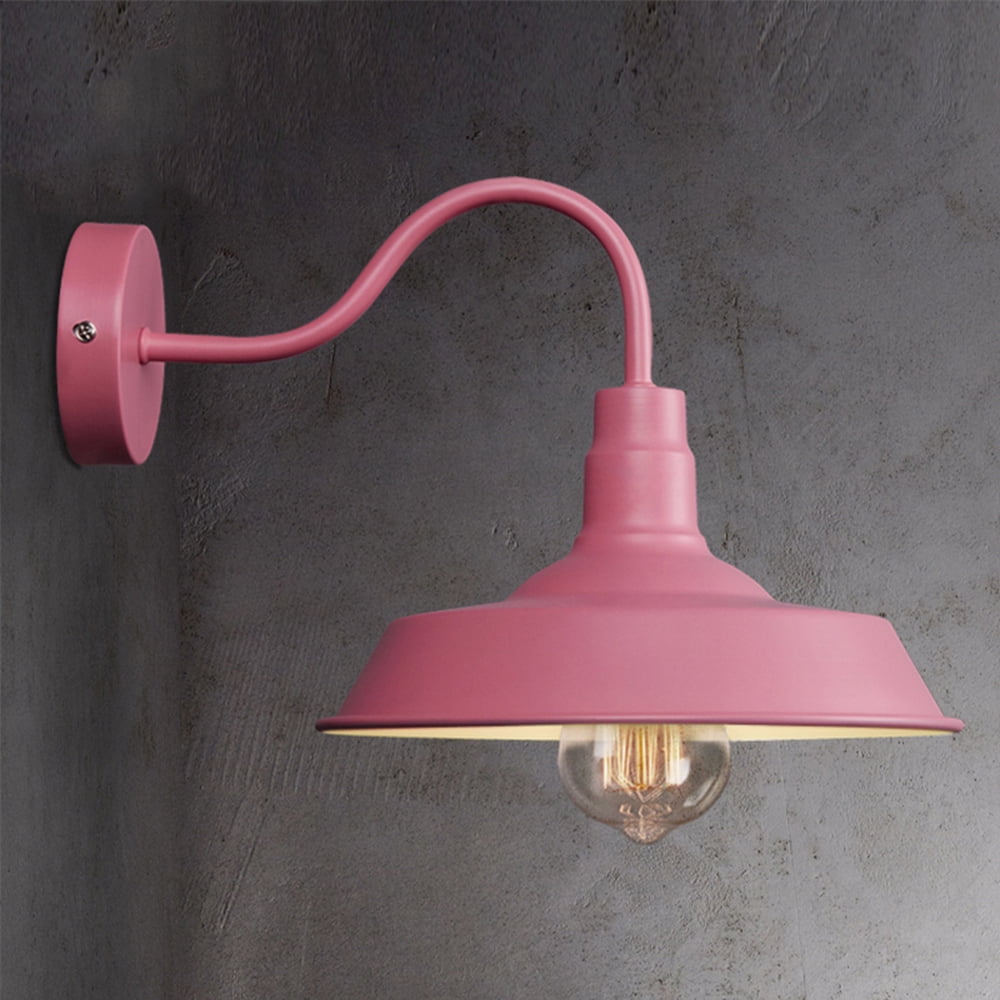 Warehouse Industrial Barn Wall Light Fixture Vintage Dome Shade Wall ...