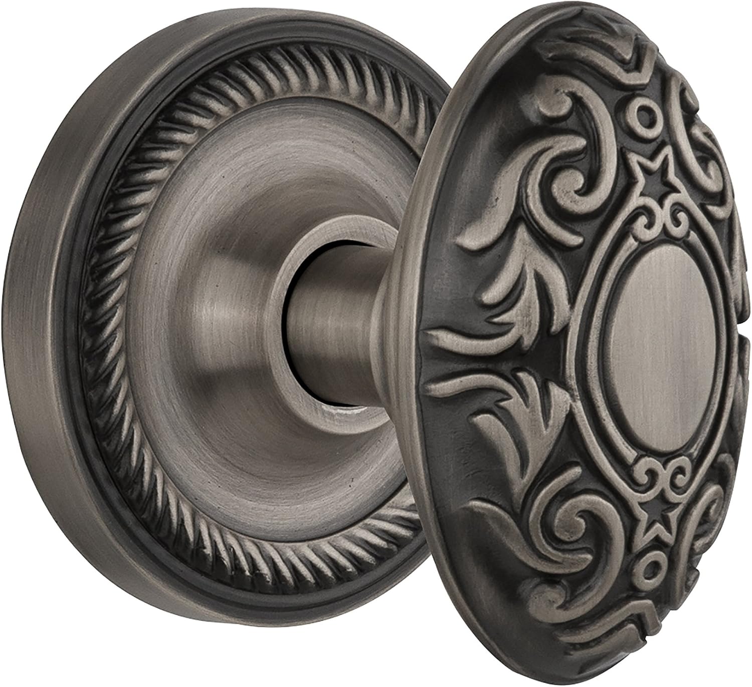 Warehouse Rope Rosette Victorian Door Knob - Walmart.com