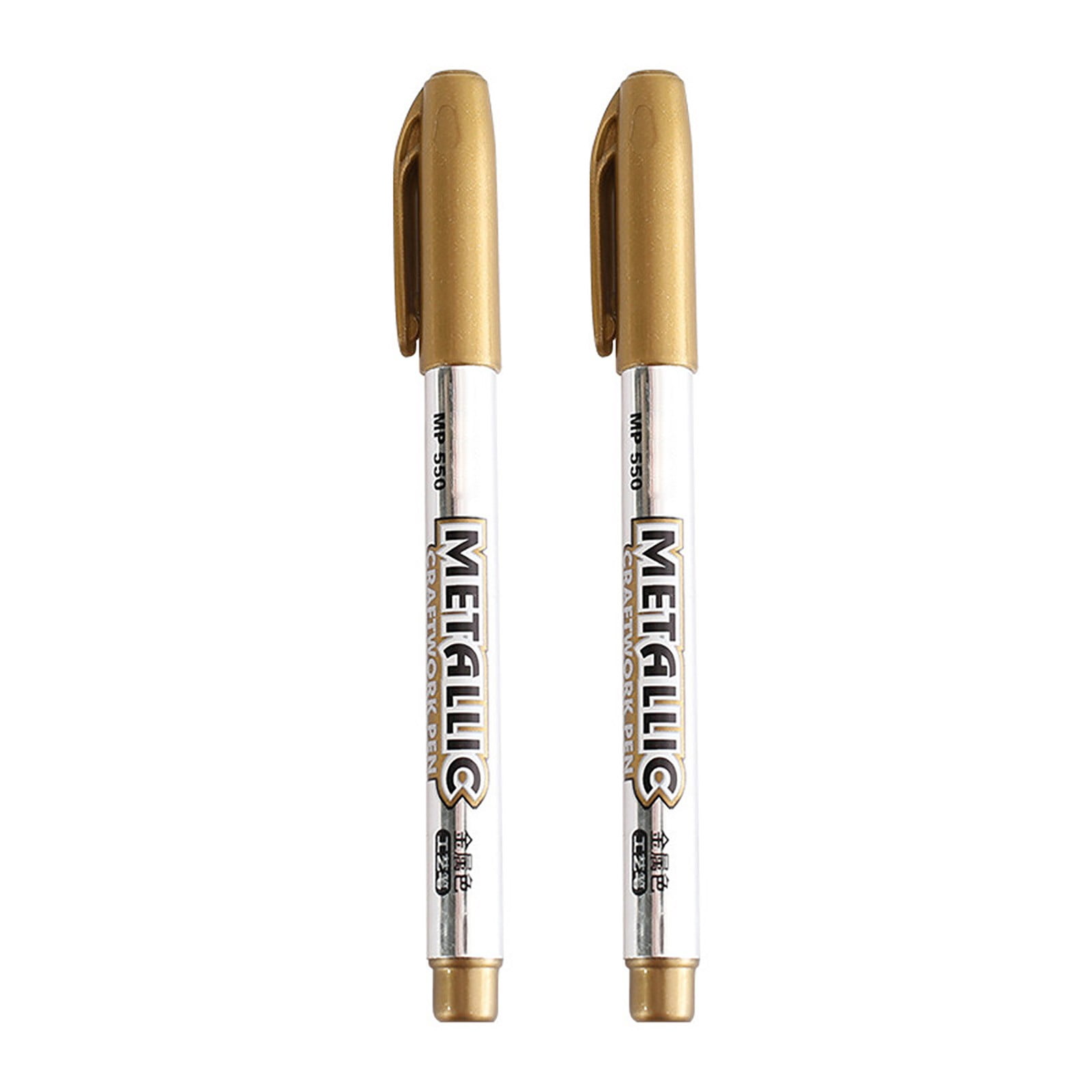Warehouse Sale 2Pcs DIY Markers Gold Pens Scrapboo Marker And ...