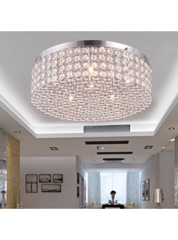 Flush Mount Chandeliers in Flush Mount Lights - Walmart.com