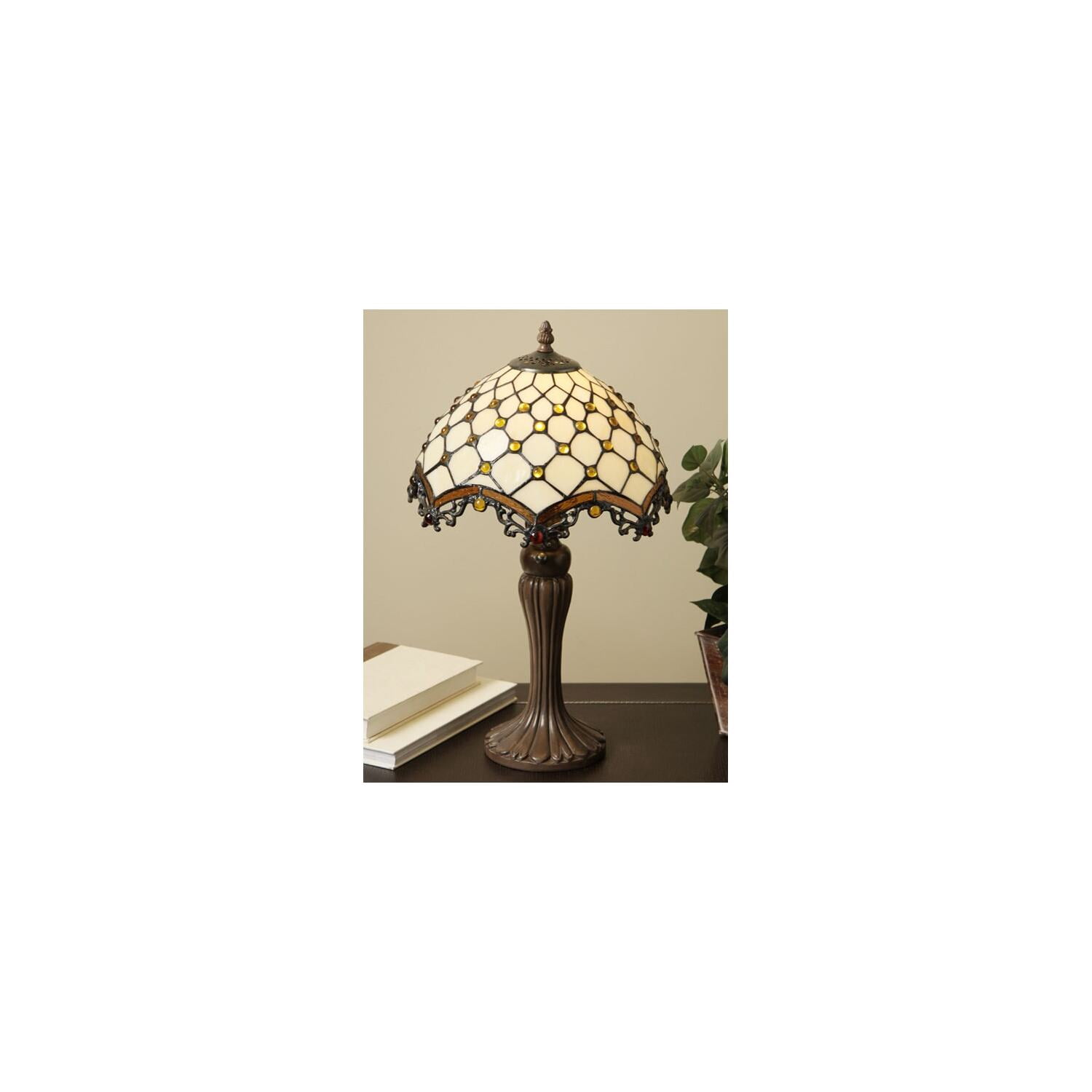 Warehouse of Tiffany -style Jewel Roman Table Lamp - Walmart.com