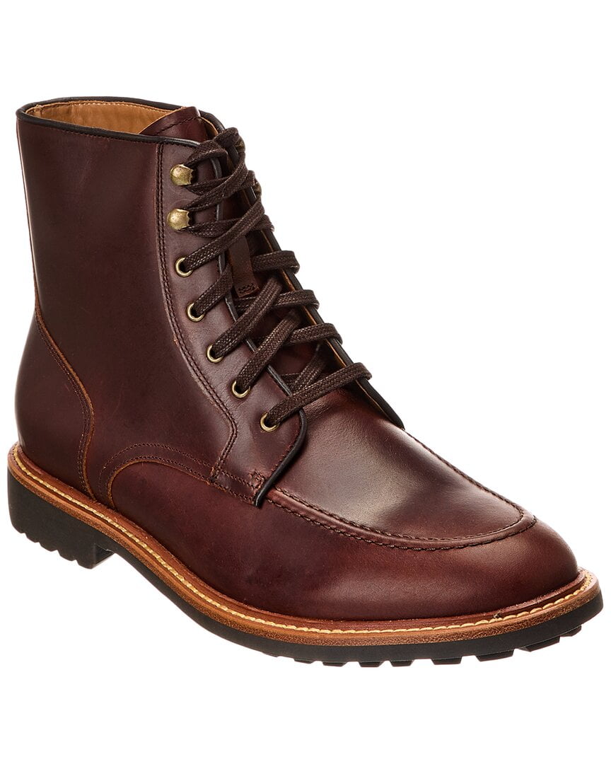 Warfield & Grand Apron Toe Leather Boot, 8.5, Brown - Walmart.com