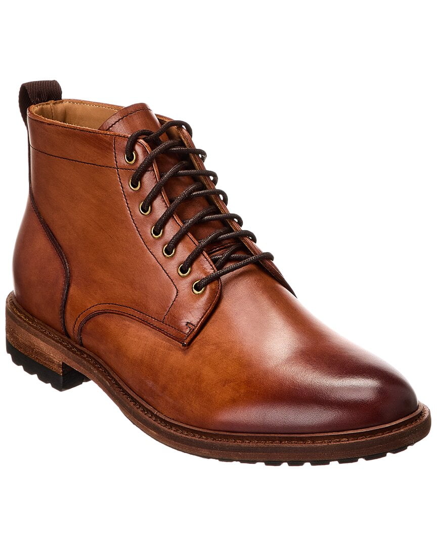 Warfield & Grand Plain Toe Leather Boot, 10, Brown - Walmart.com