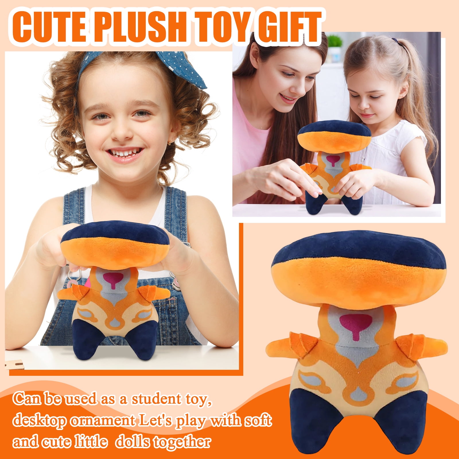 Warframe Series Carlotta Plushies - 10 Inch Cute Anime Stuffed Doll ...