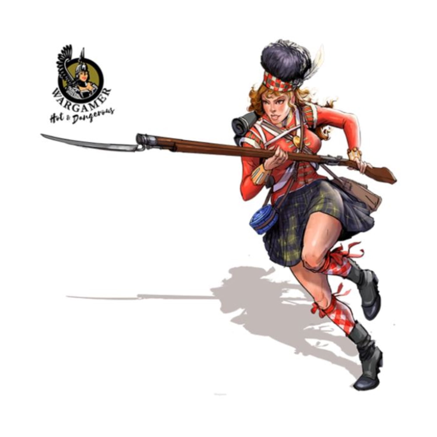 Wargamer Game Studio Fiona from the 42nd Highlanders (54mm) New ...