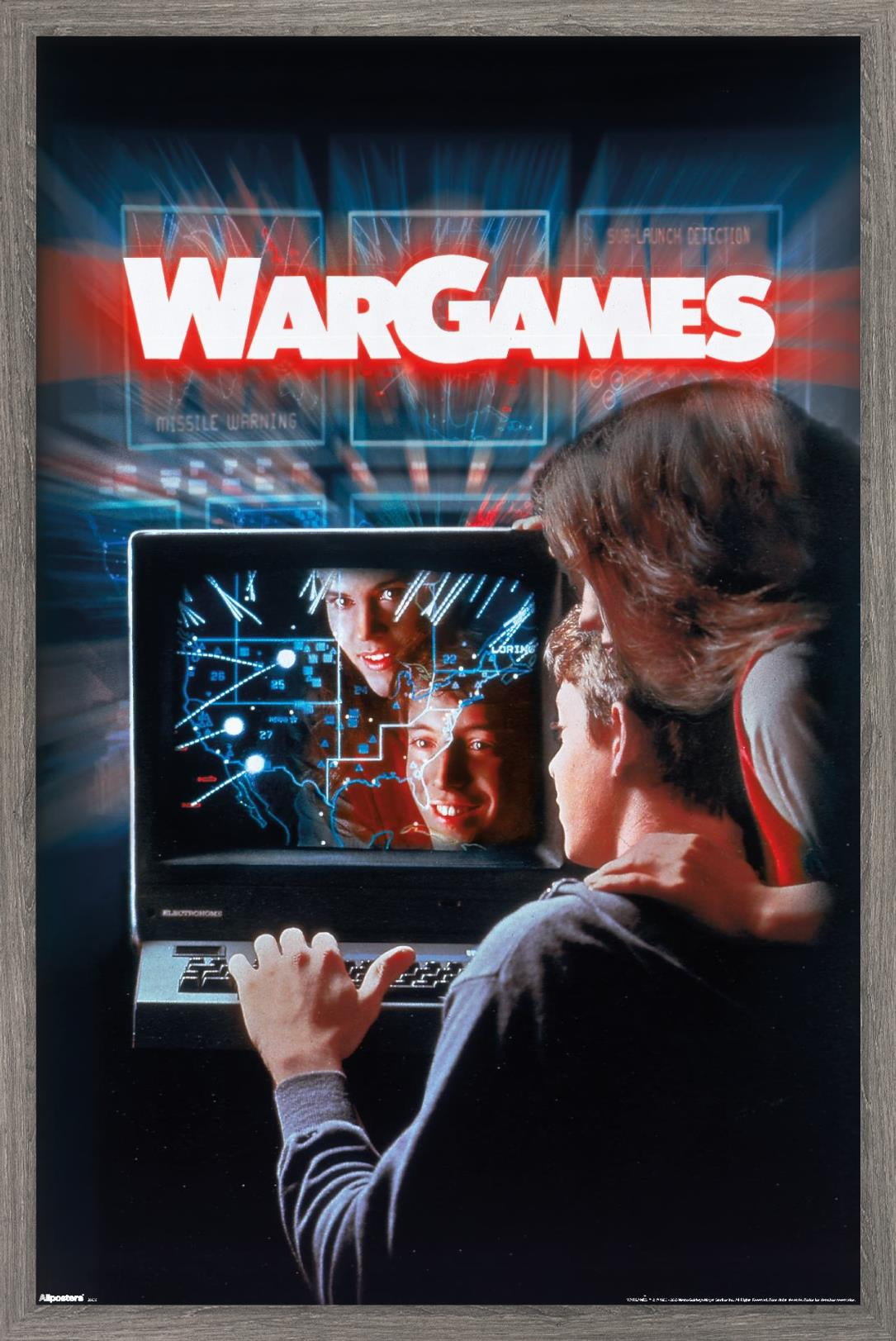 Wargames (1983) - One Sheet Wall Poster, 14.725" x 22.375" Framed ...