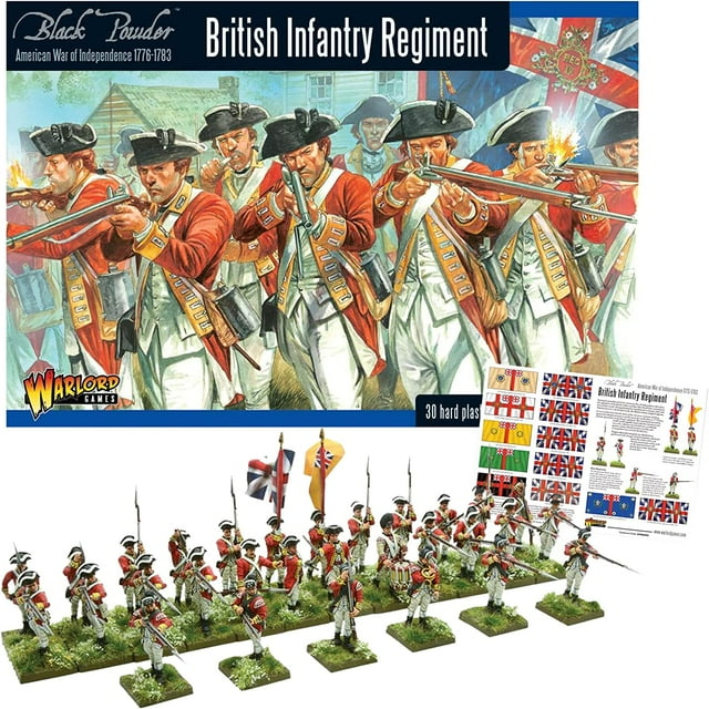 Wargames Delivered - American War of Independence: Black Powder British ...