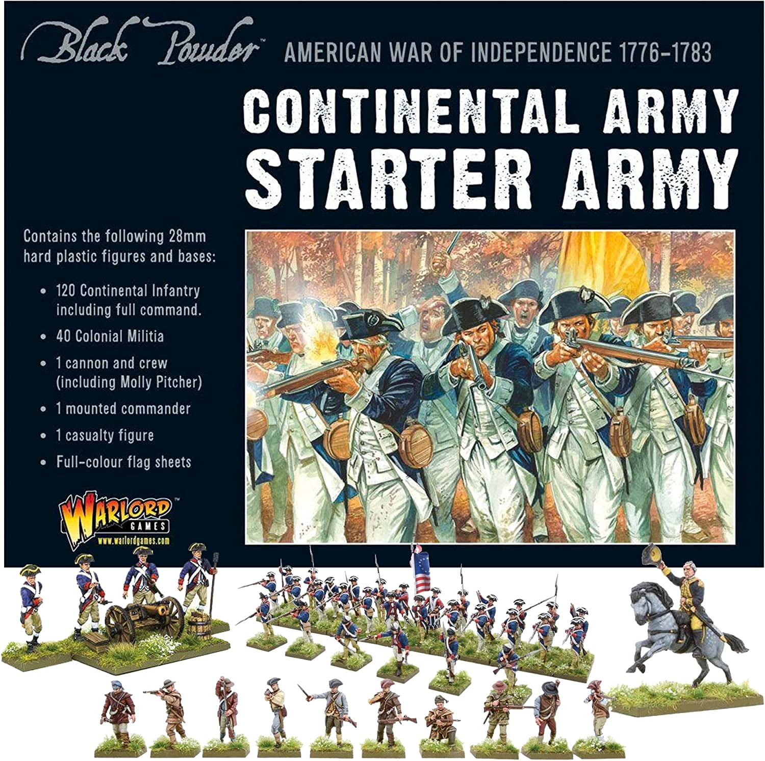 Wargames Delivered - American War of Independence Continental Army ...