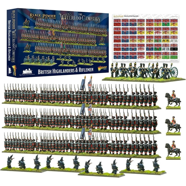Wargames Delivered - Black Powder Epic Battles: British Highlanders ...