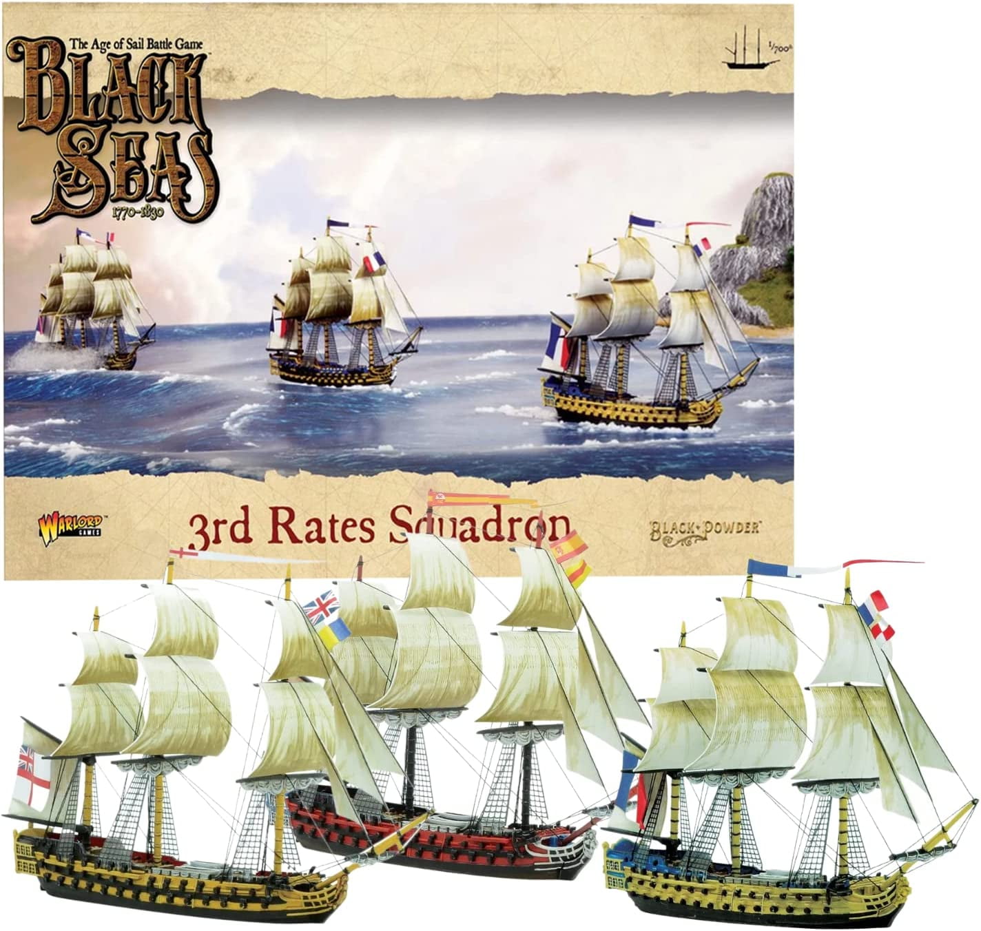Wargames Delivered - Black Seas The Age of Sail 3rd Rates Squadron ...