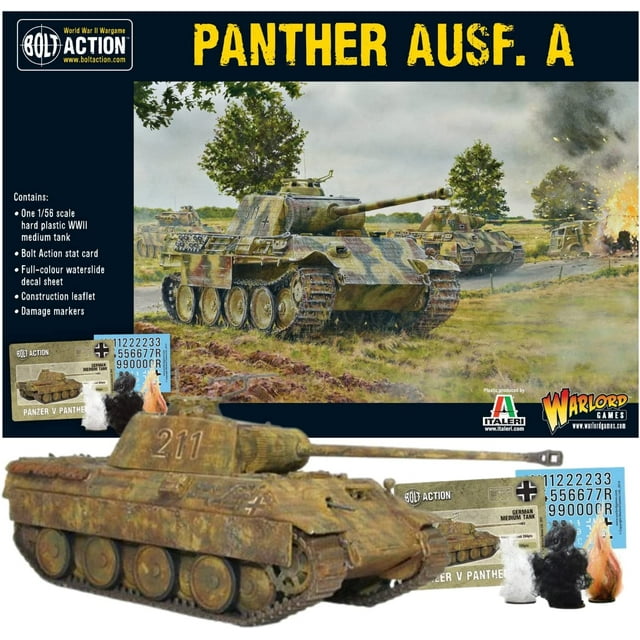 Wargames Delivered Bolt Action Miniatures - Warlord Games Panther Ausf ...