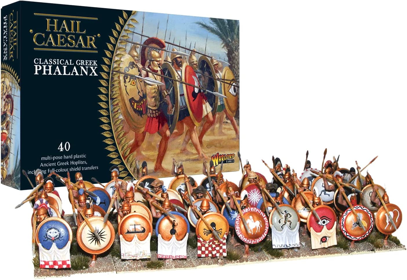 Wargames Delivered - Hail Caesar Classical Greek Phalanx, 28mm ...