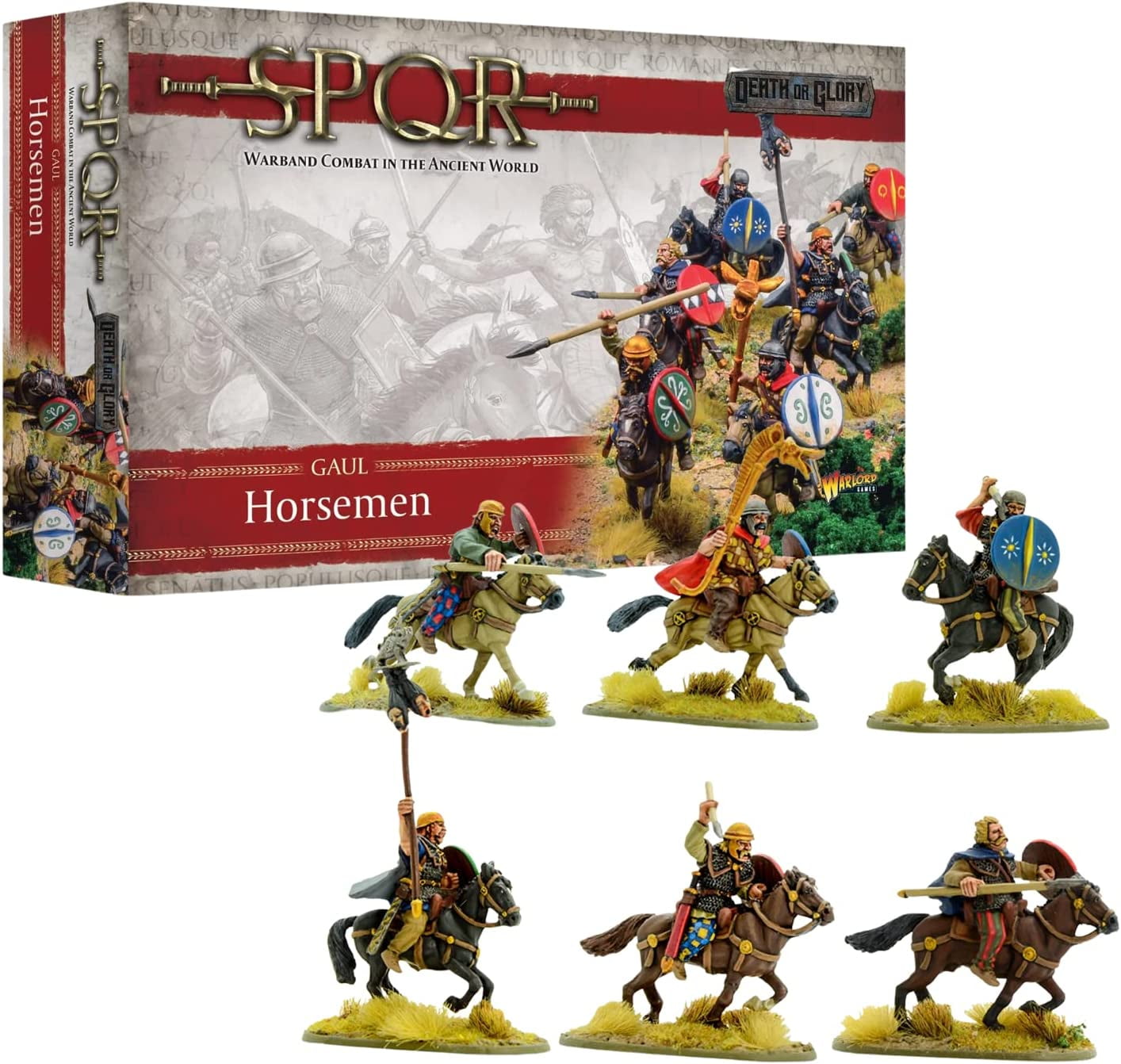 Wargames Delivered SPQR: Gaul – Horsemen – 28mm Miniature Wargaming ...