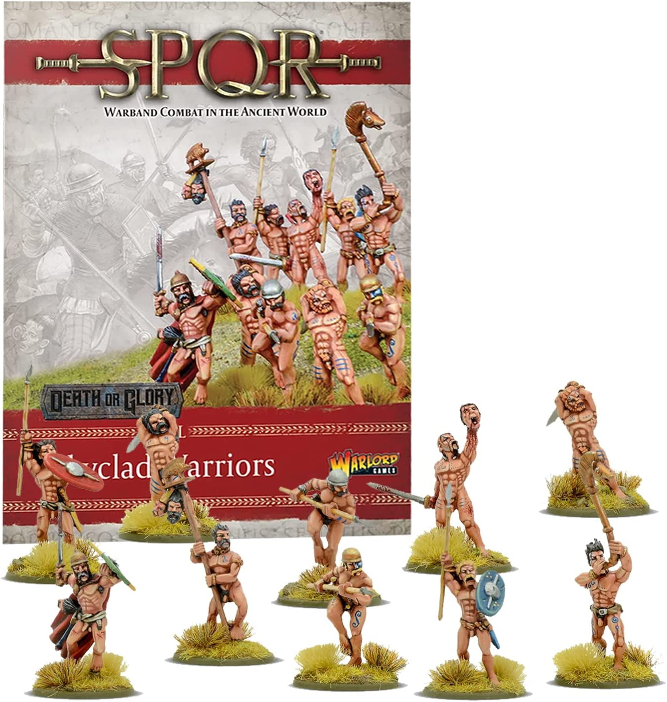 Wargames Delivered SPQR: Gaul - Skyclad Warriors - 28mm Miniatures ...