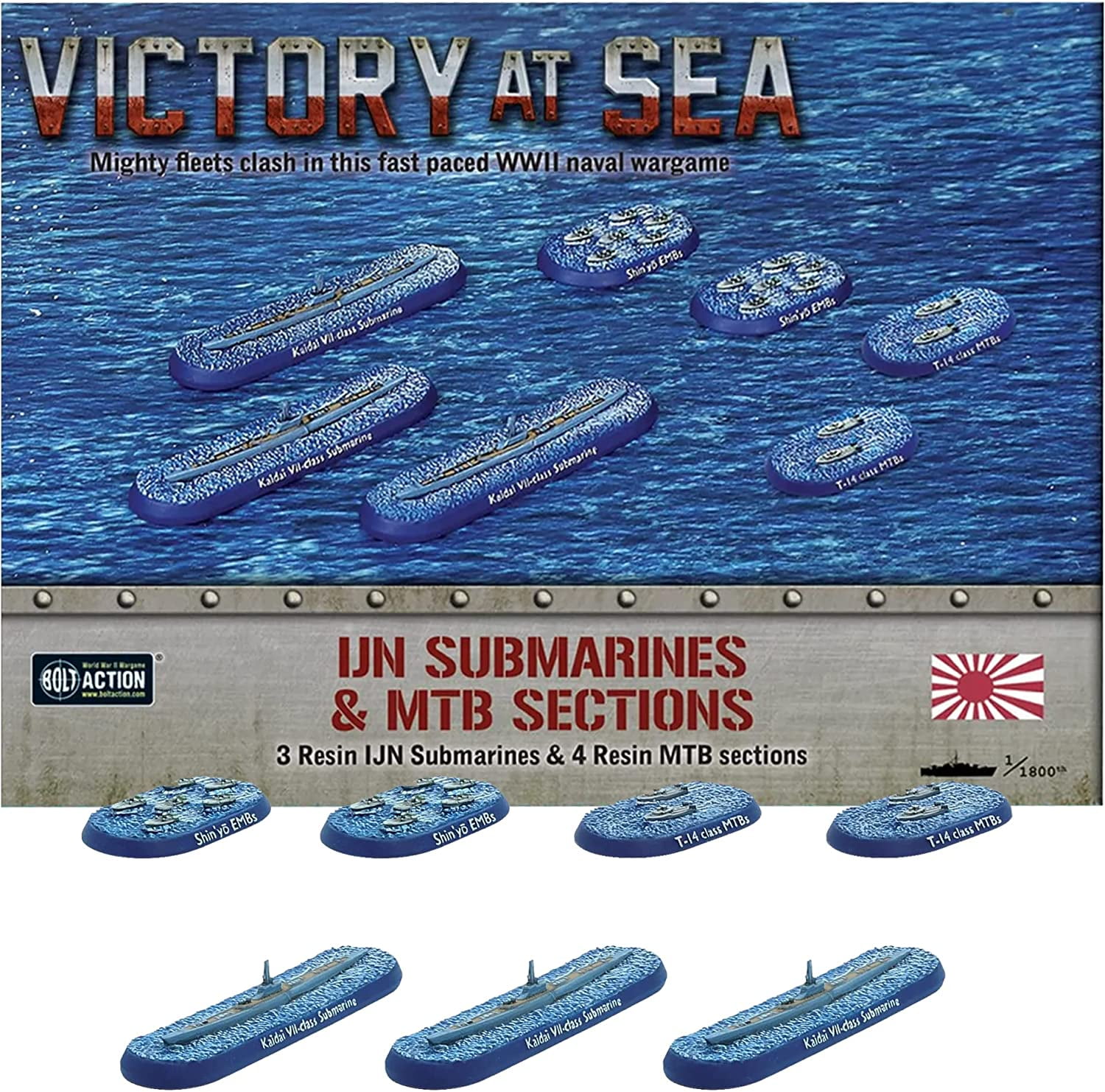 Wargames Delivered Victory at Sea - IJN Submarines & MTB Sections WW2 ...