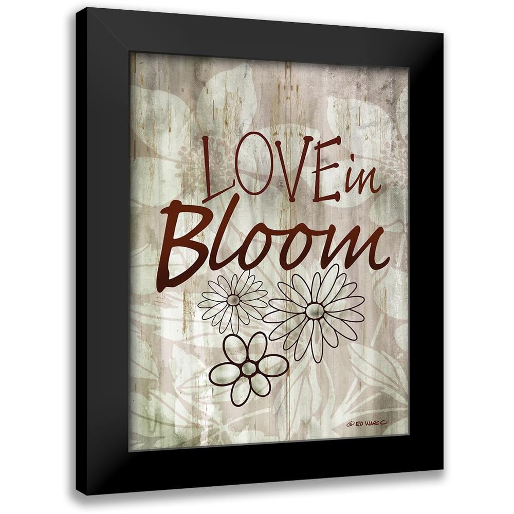 Wargo, Ed 12x14 Black Modern Framed Museum Art Print Titled - Love ...