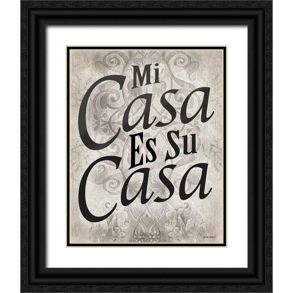Wargo, Ed 12x14 Black Ornate Wood Framed with Double Matting Museum Art ...