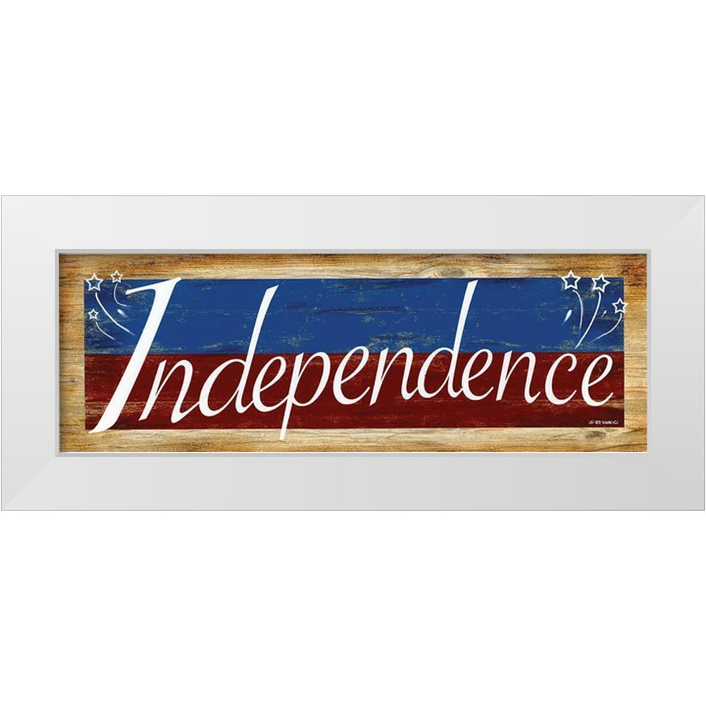 Wargo, Ed 14x7 White Modern Wood Framed Museum Art Print Titled ...