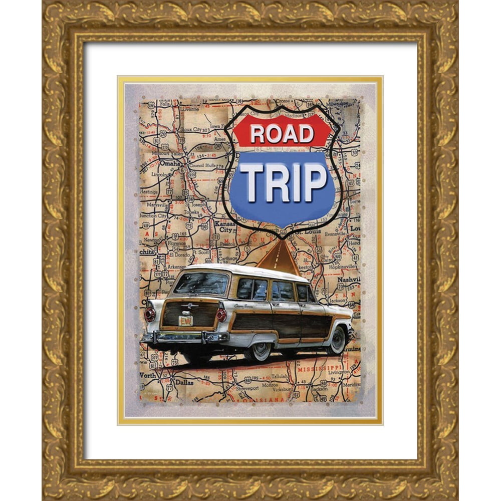 Wargo, Ed 15x18 Gold Ornate Wood Framed with Double Matting Museum Art ...