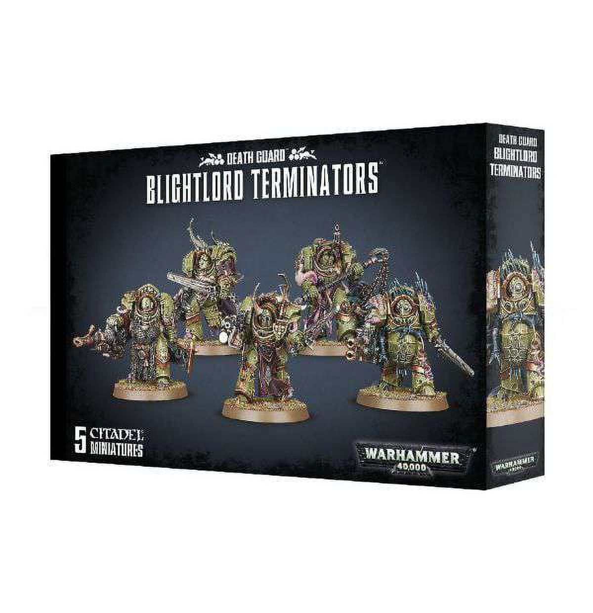 Games Workshop Warhammer 40,000 Blightlord Terminators Miniatures Set ...