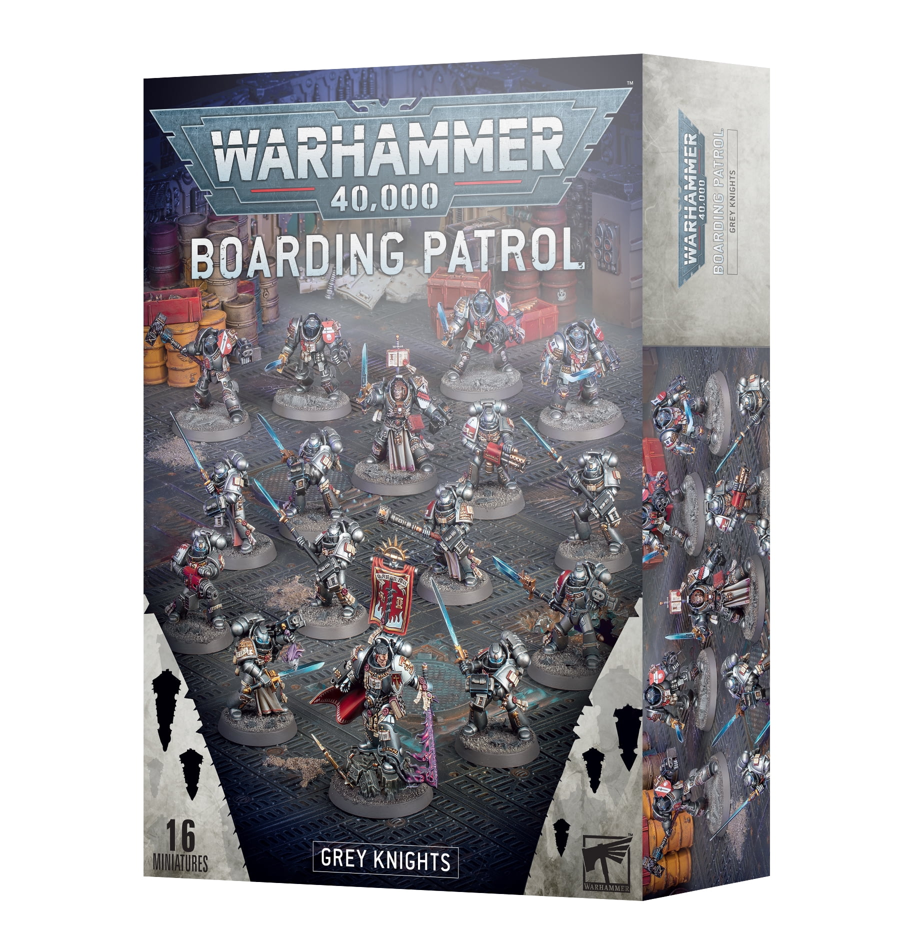 Warhammer 40,000 Workshop: Grey Knights Boarding Patrol Miniatures Game ...