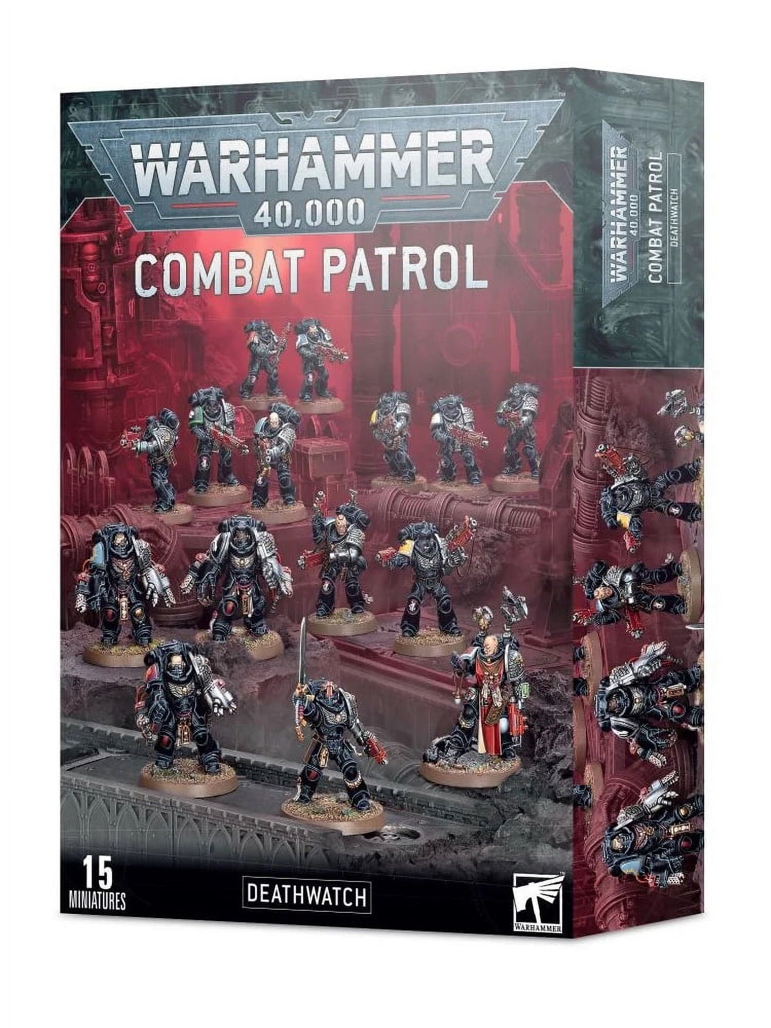 Warhammer 40,000 Deathwatch Miniatures Combat Patrol: Alien Hunter Toy ...