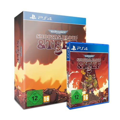 Warhammer 40,000: Shootas, Blood and Teef Collector's Edition [PEGI] (PlayStation 4) - LIMITED ...