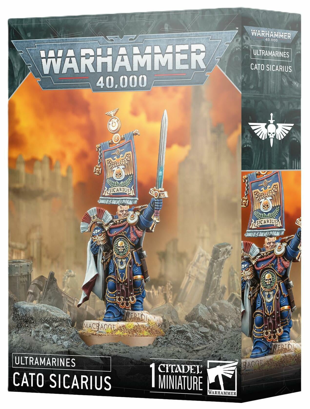 Warhammer 40k Ultramarines Cato Sicarius - Walmart.com