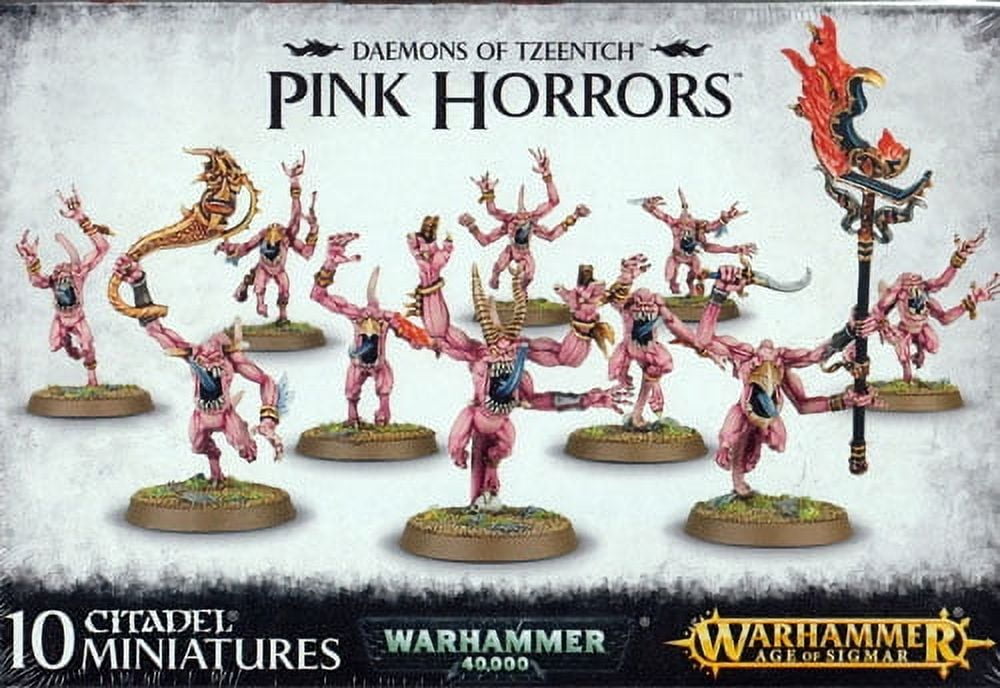 Pink Horrors Daemons Of Tzeentch Warhammer 40K Age Of Sigmar AoS ...
