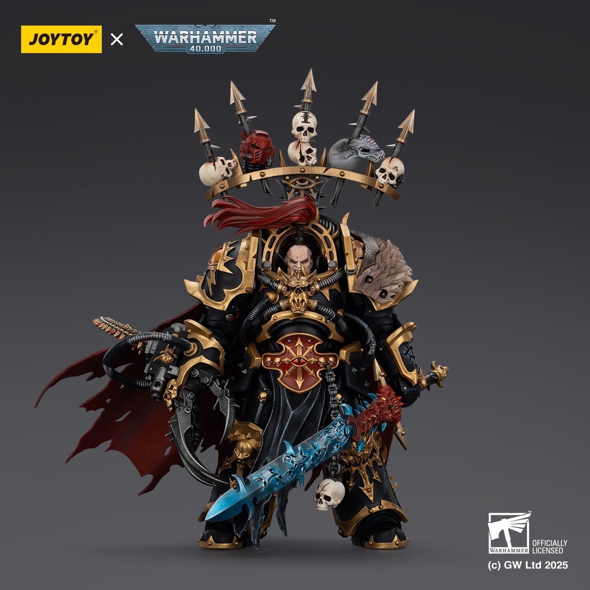 Warhammer 40K Black Legion Abaddon the Despoiler with Drachnyen Sword ...