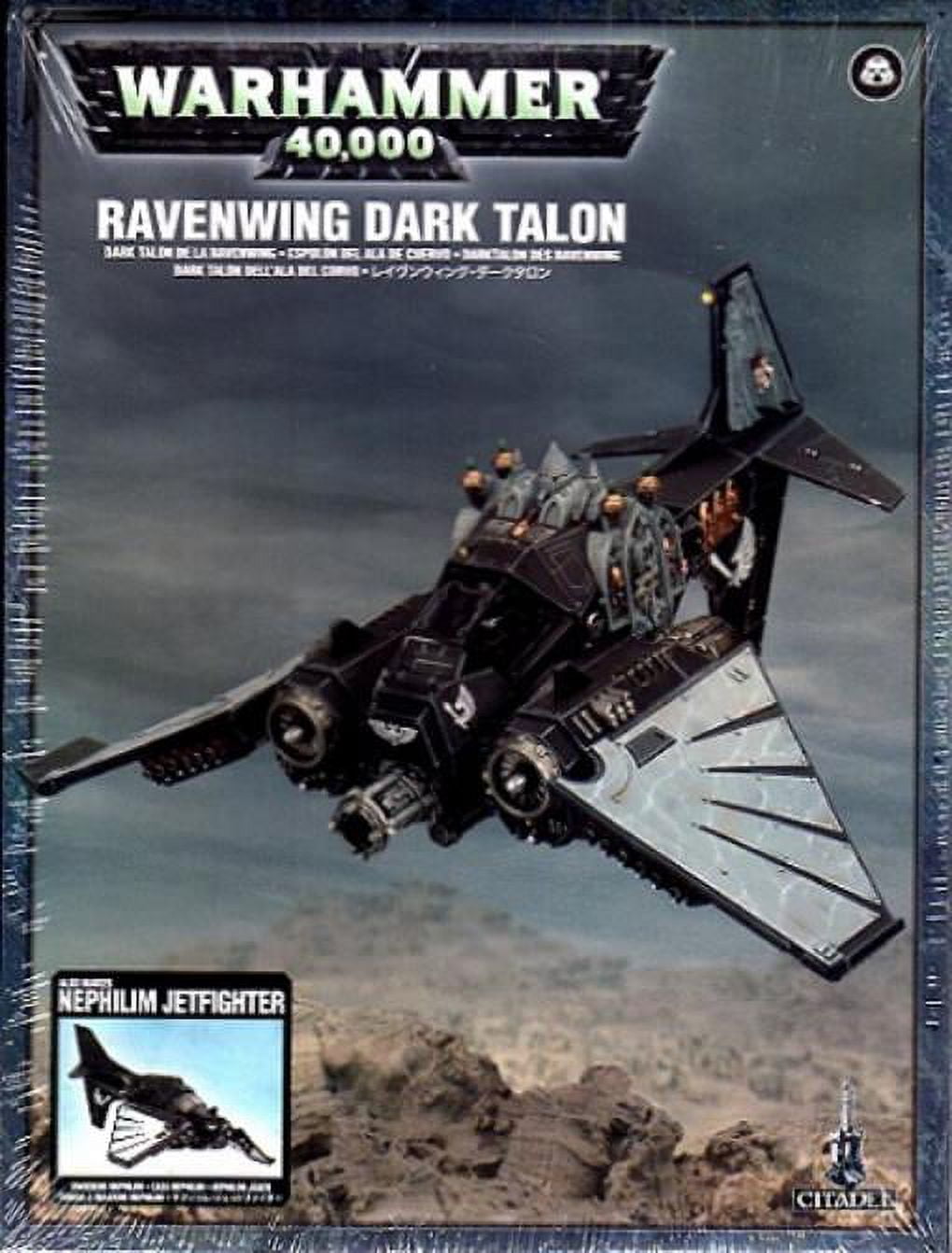 Warhammer 40K: Dark Angels - Ravenwing Dark Talon/Nephilim Jetfighter ...