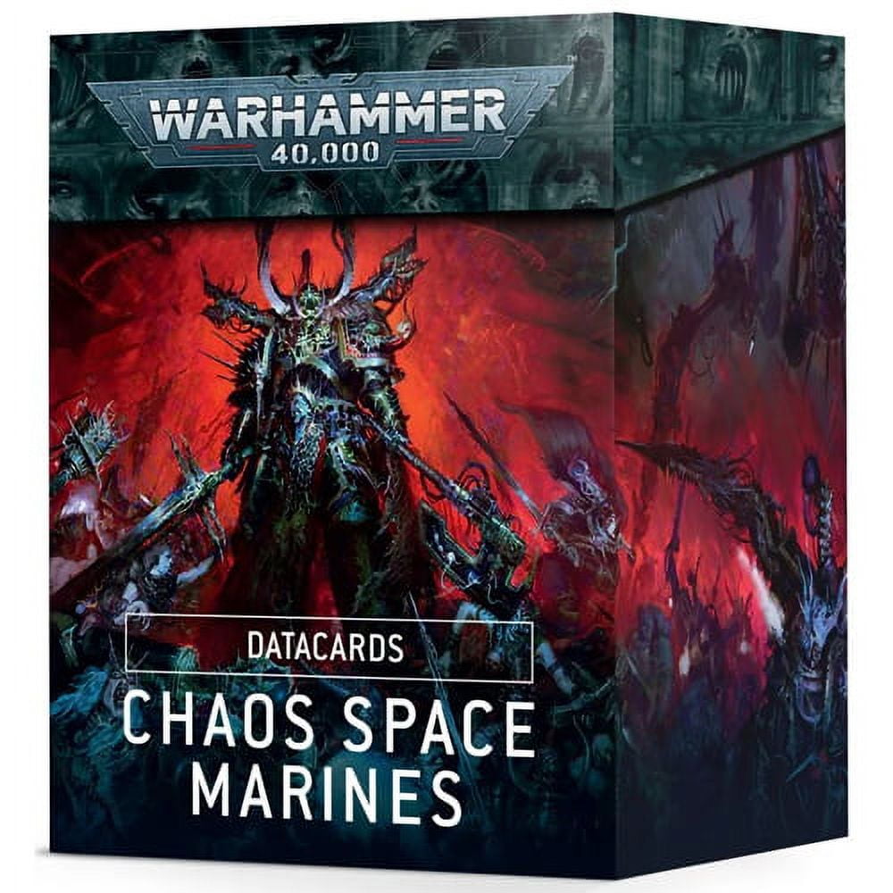 Warhammer 40K: Datacards - Chaos Space Marines (9th Edition) - Walmart.com