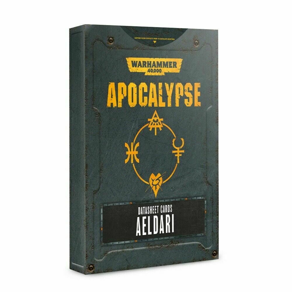 Warhammer 40k Apocalypse Datasheet Cards - Aeldari - OOP - Walmart.com