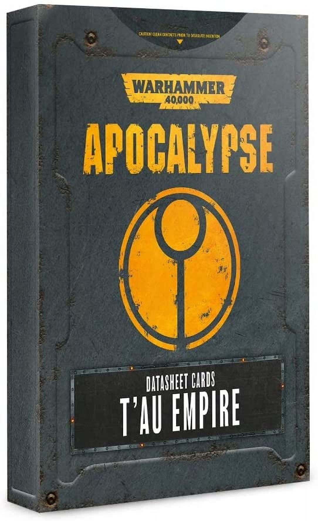 Warhammer 40k Apocalypse Datasheet Cards - T'au Empire - OOP - Walmart.com