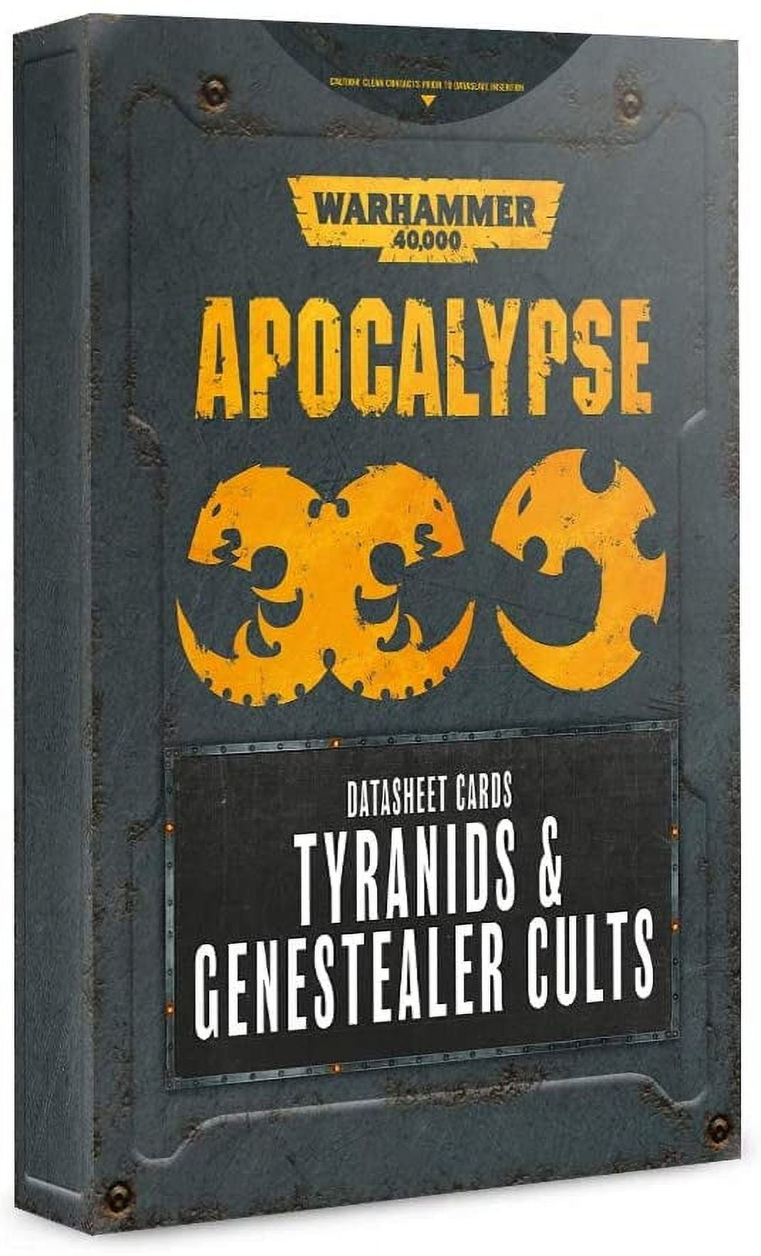Warhammer 40k Apocalypse Datasheet Cards - Tyranids & Genestealer Cults ...