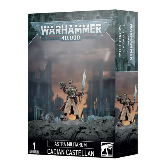Warhammer 40K Astra Militarum: Cadian Castellan GWS 47-34 - Walmart.com
