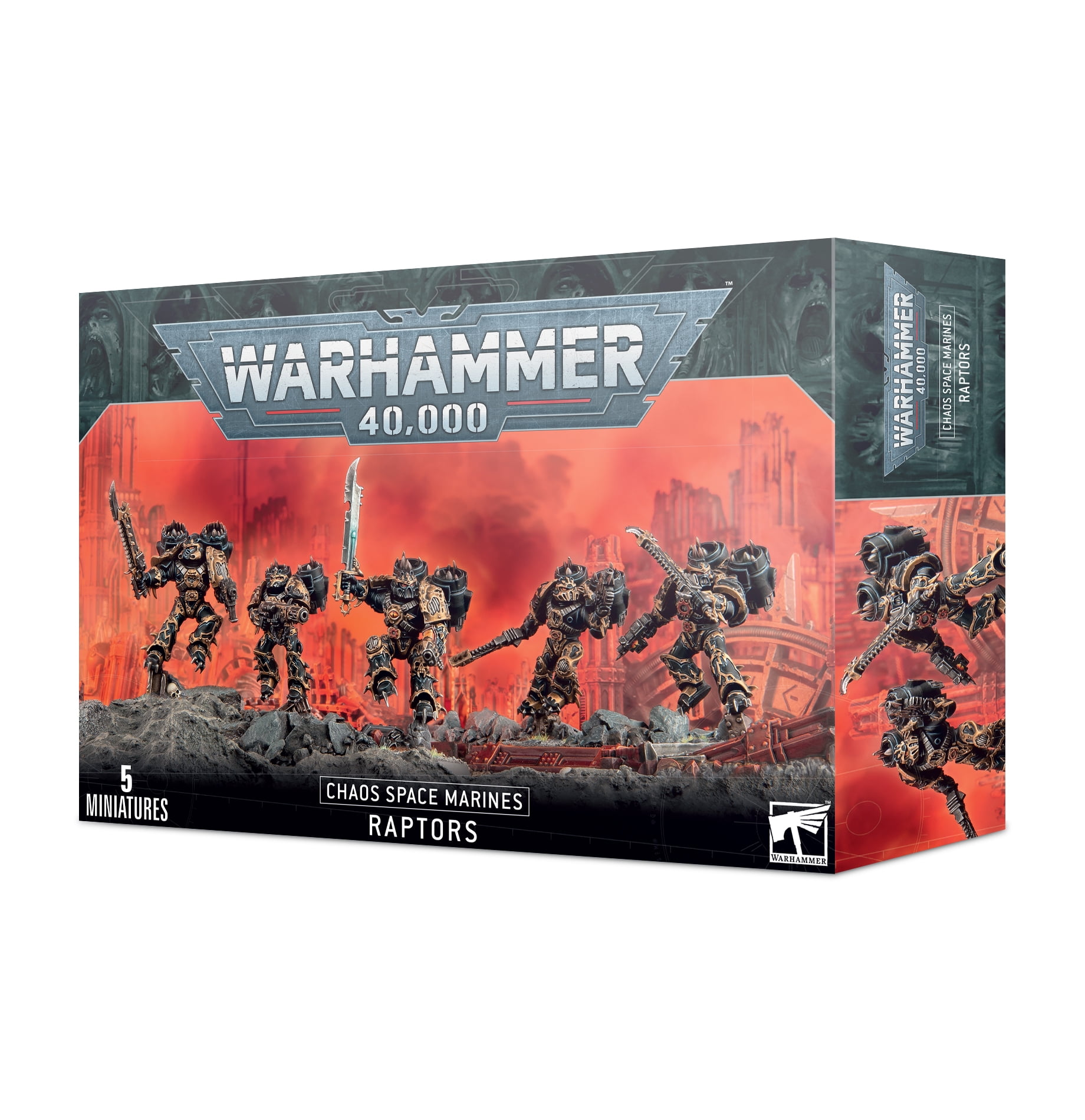 Warhammer 40k Chaos Space Marines Raptors / Warp Talons - Walmart.com