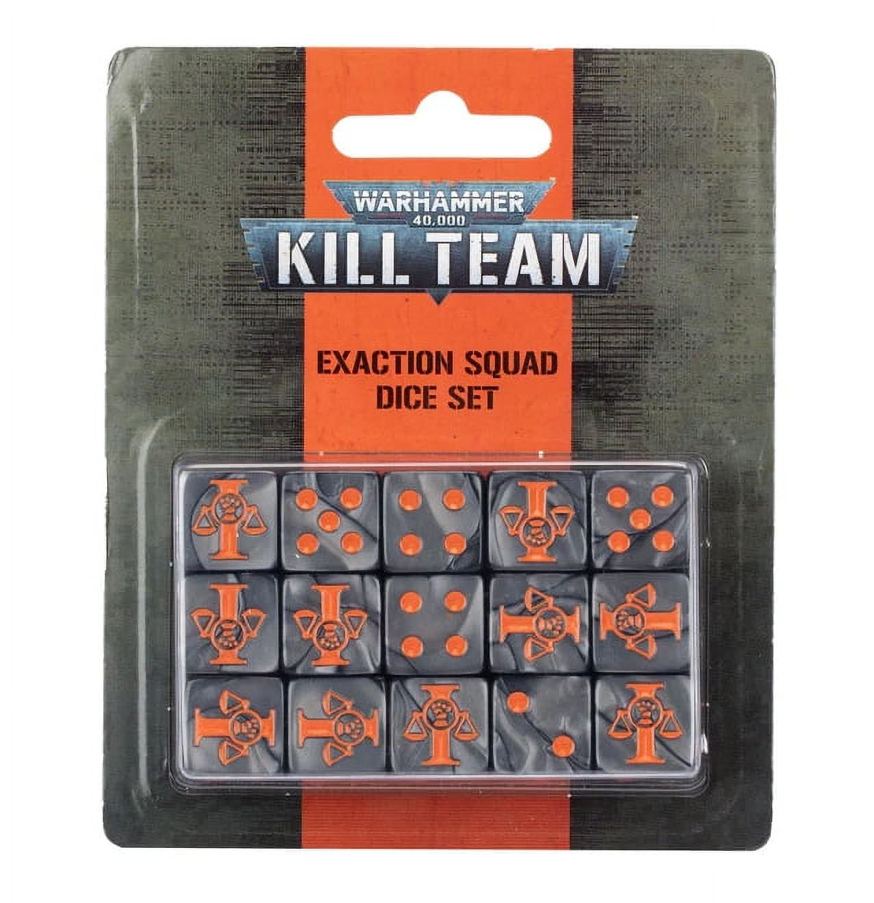 Warhammer 40k Kill Team Exaction Squad Dice Set - Walmart.com
