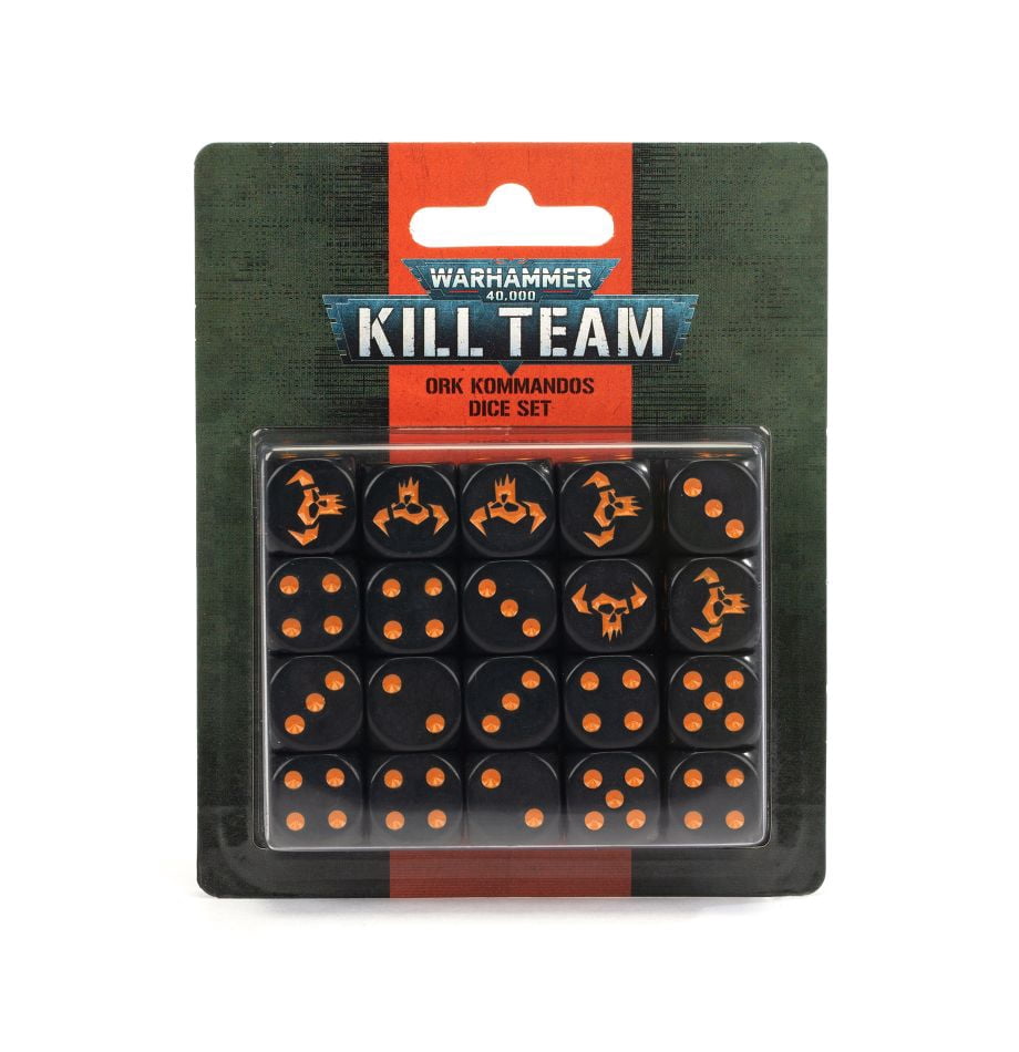 Warhammer 40k Kill Team Ork Kommandos Dice Set (OOP) - Walmart.com