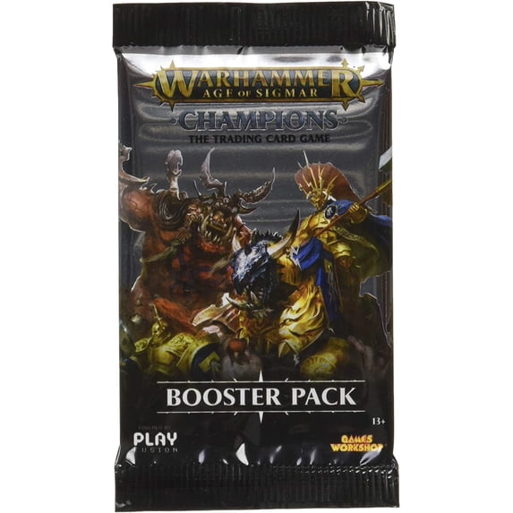 Warhammer Age of Sigmar Champions Trading Card Game Booster Pack (13 ...