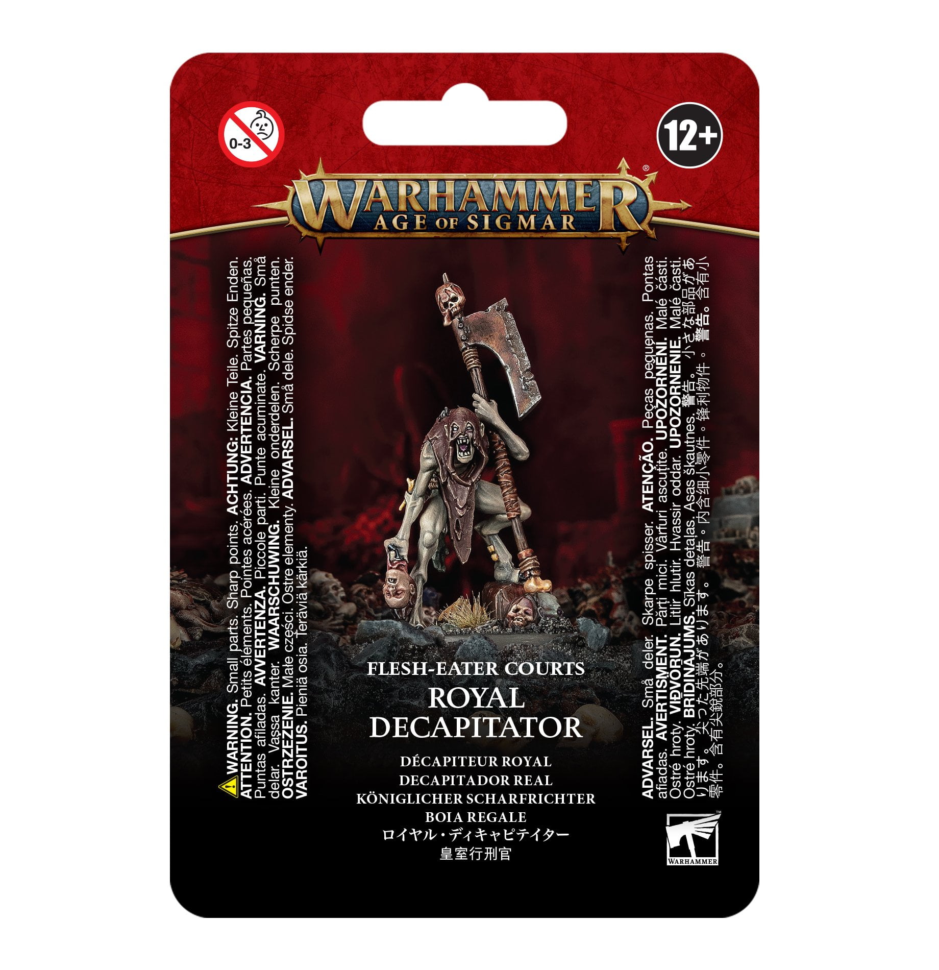 Warhammer Age of Sigmar Flesh-Eater Courts: Royal Decapitator GWS 91-69 ...