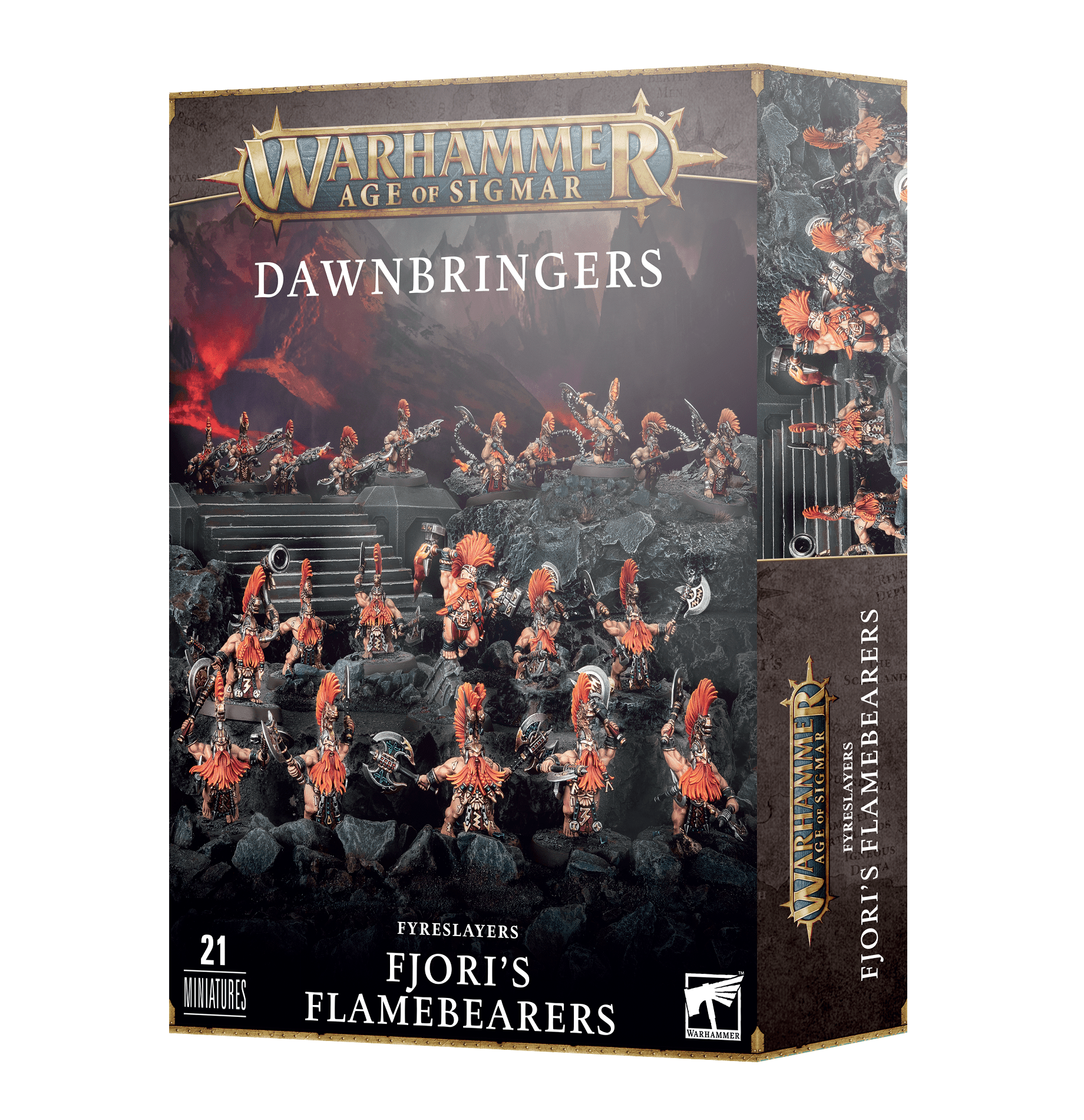Warhammer: Age of Sigmar Fyreslayers Dawnbringers: Fjori's Flamebearers ...