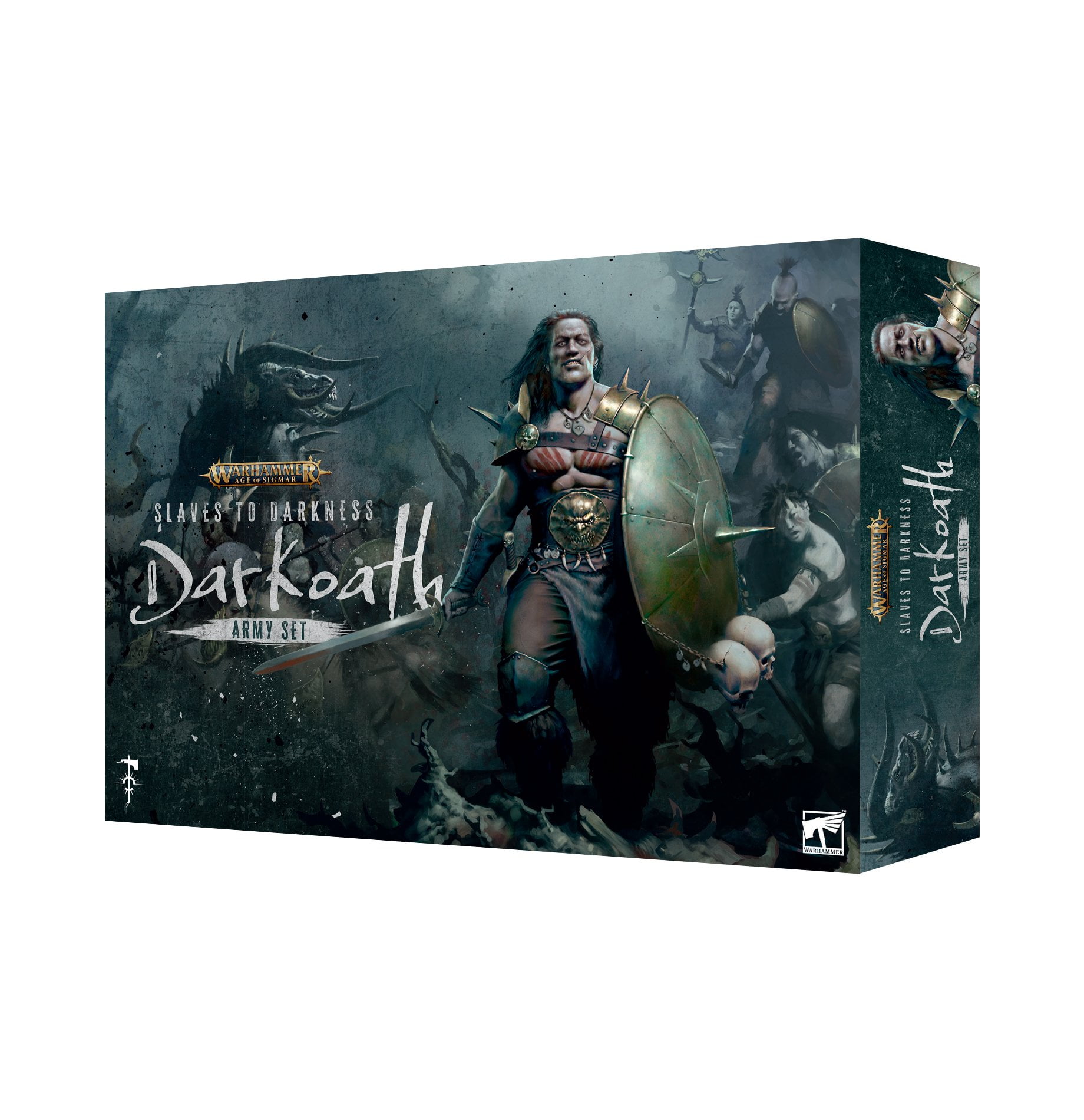 Games Workshop Warhammer Age of Sigmar Darkoath Army Set, 27 Miniatures ...