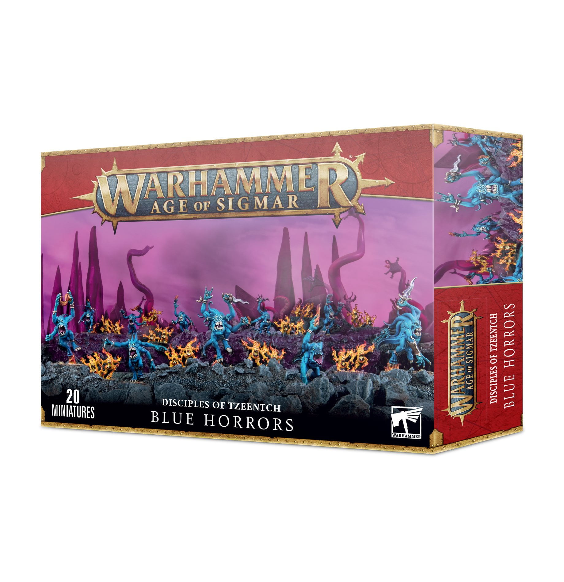 Warhammer Chaos Daemons of Tzeentch Blue Horrors / Brimstone Horrors ...