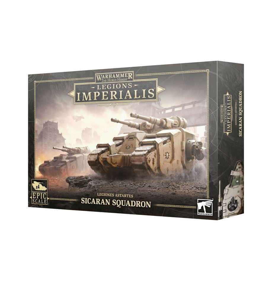 Warhammer Legions Imperialis Sicaran Squadron - Walmart.com