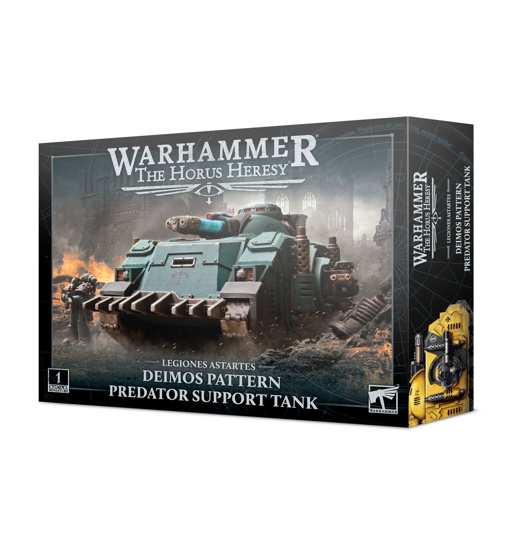Warhammer Citadel Miniature: Horus Heresy Legion Support Predator Tank ...