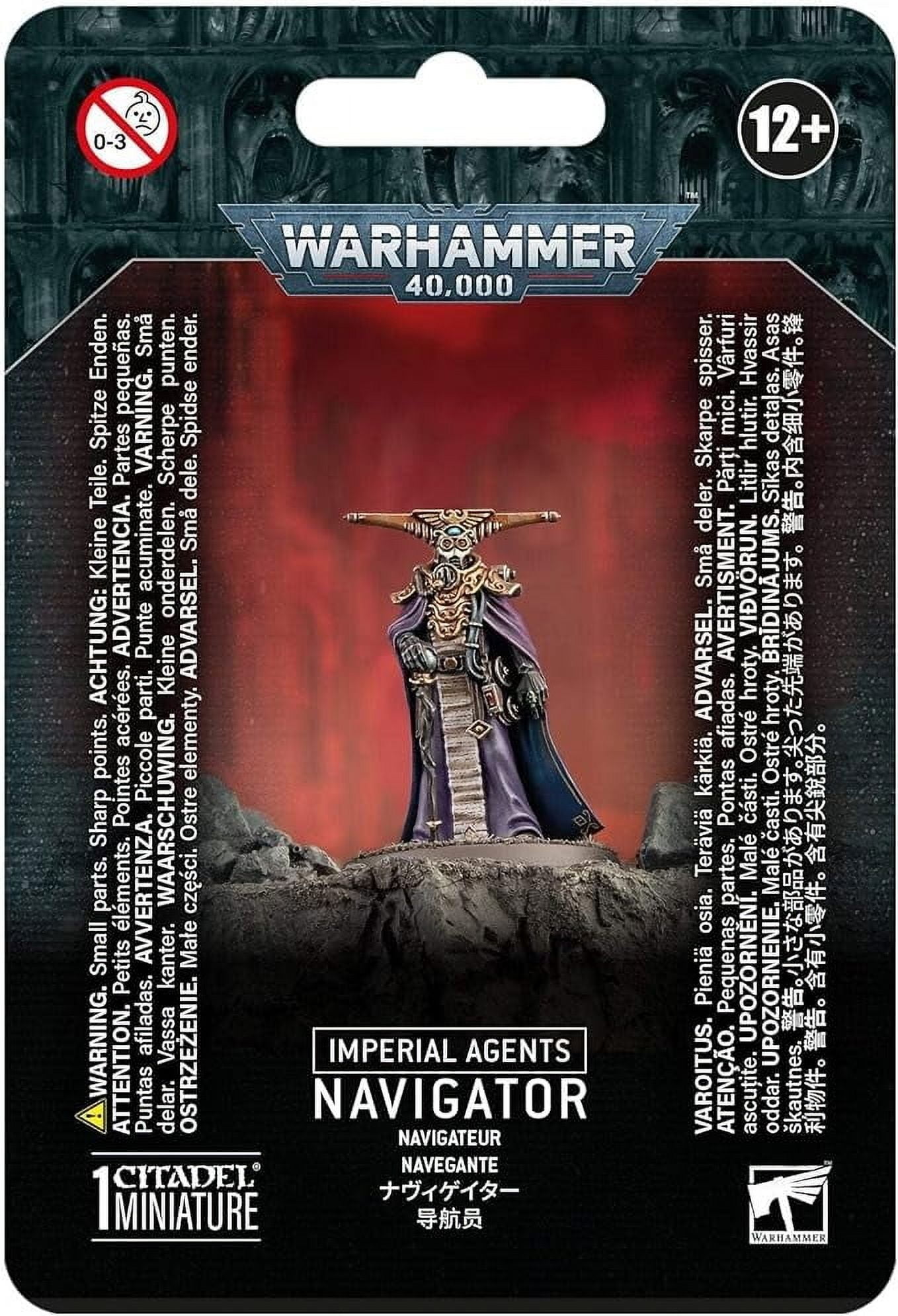 Games Workshop - Warhammer 40K - Imperial Agents - Navigator - Walmart.com