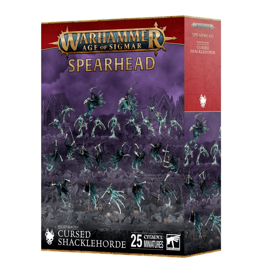 Warhammer Age of Sigmar: Spearhead: Nighthaunt: Cursed Shacklehorde ...