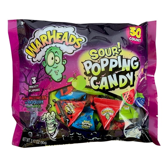 Warheads Limited Edition Halloween Sour Popping Candy! Wicked ...