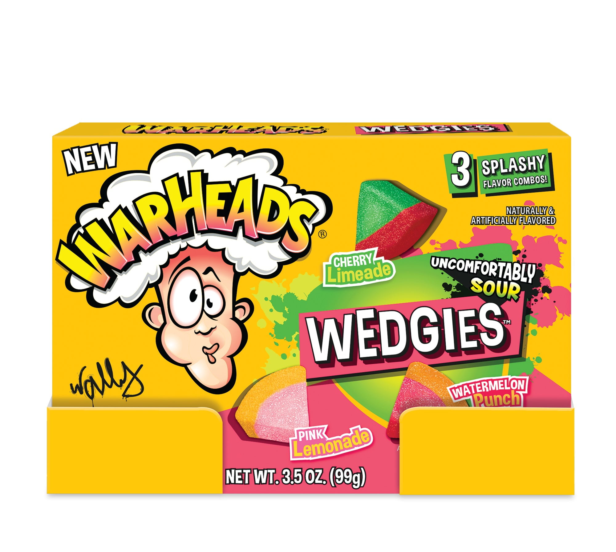 Warheads Wedgies Chewy Candy 3.5 oz. Theater Box - Walmart.com